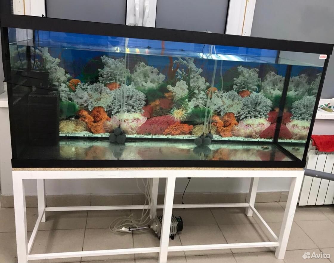 Продам аквариум 500 л с подставкой, насос, жироотд
