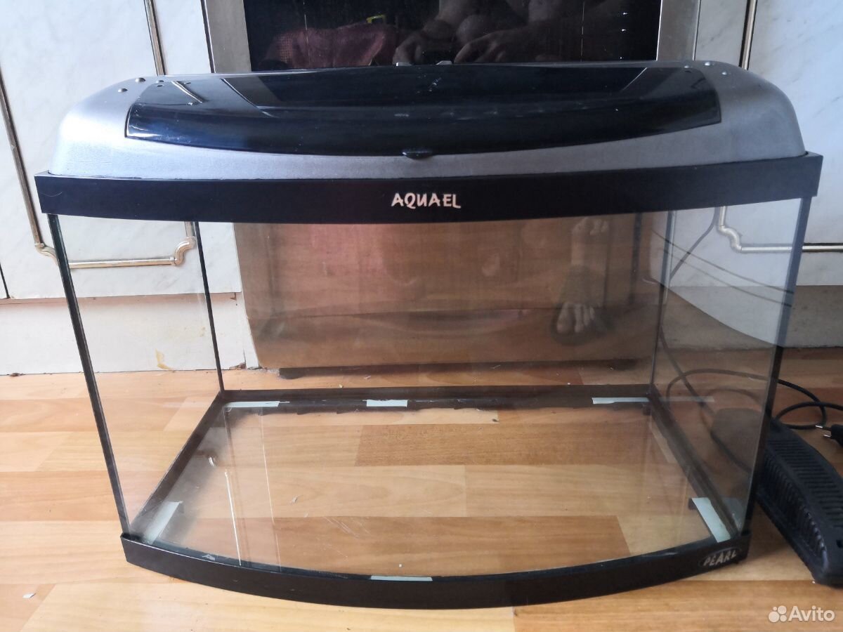 Аквариум aquael pearl 45 л панорамный