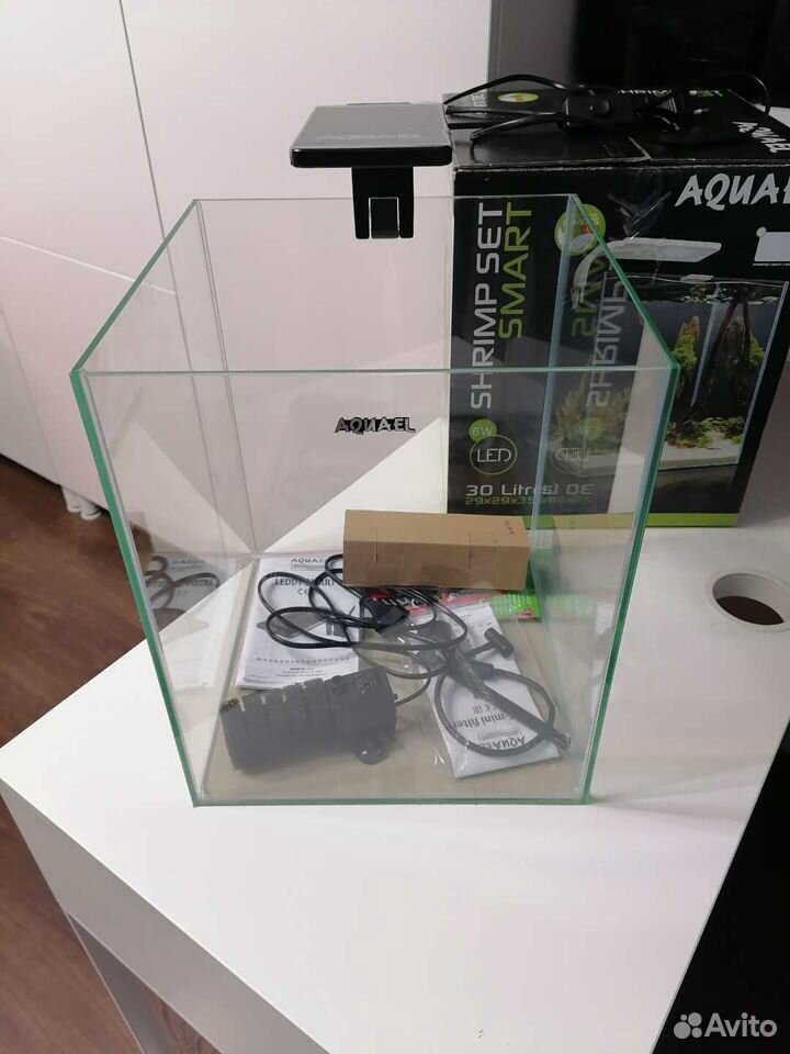 Новый комплект Aquael Shrimp Set Smart Led
