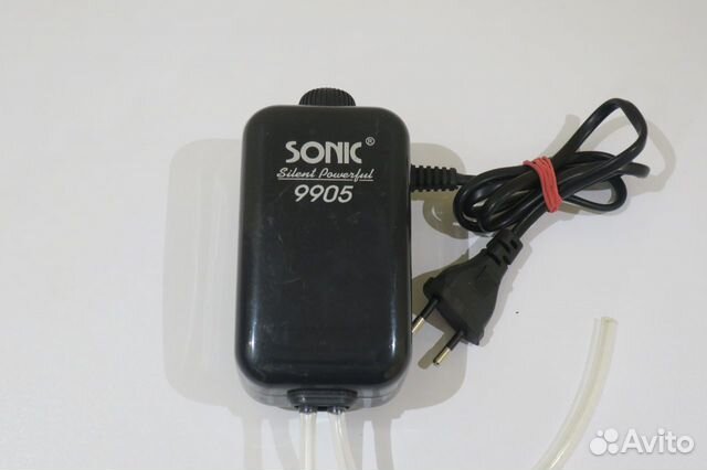 Sonic 9905 Компрессор двухканальный для аквариума