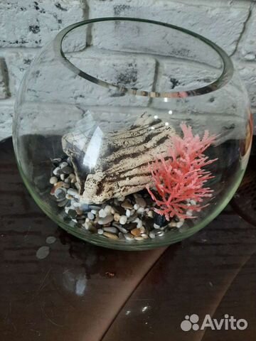 Аквариум круглый