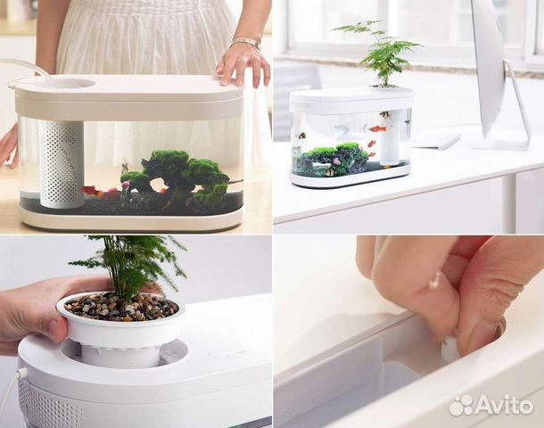 Аквариум Xiaomi Geometry Fish Tank Aquaponics
