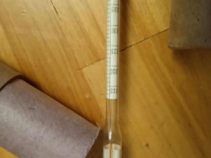 Лактоденсиметр 30см, сахарометр 40см