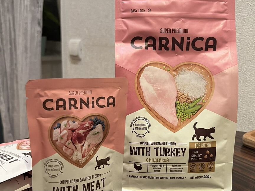 Корм для котят Carnica