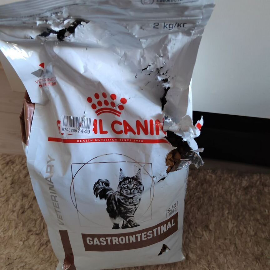 Корм для кошек royal canin gastrointestinal 2 кг