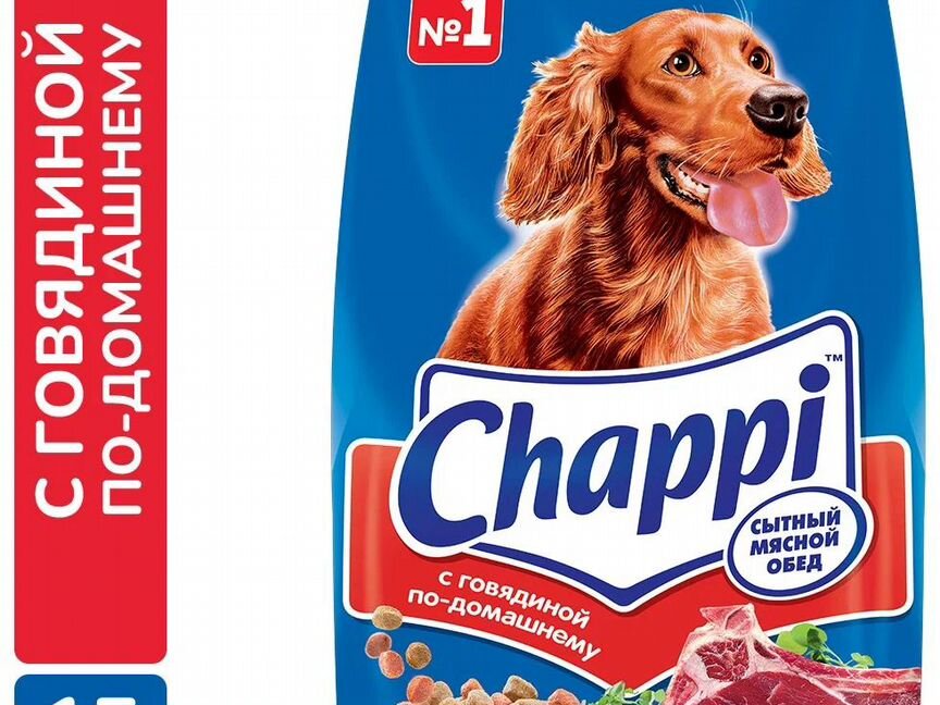 Корм для собак чаппи Chappi 15 кг Royal Canin 3кг