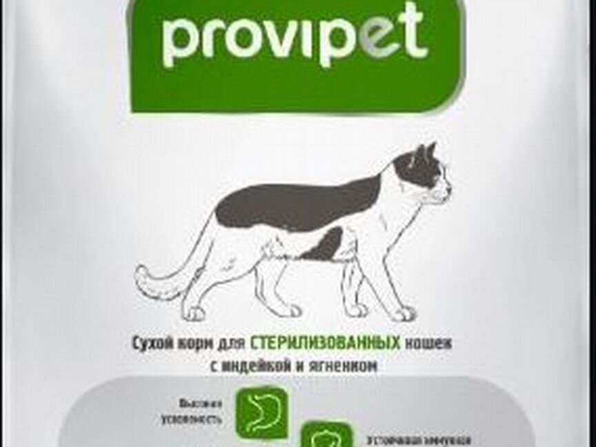 Provipet для стерилизованных кошек С куpицей