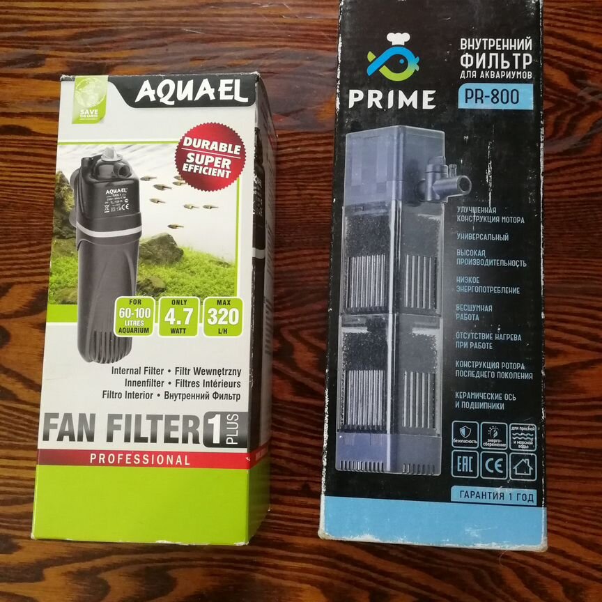 Внутренний фильтр для аквариума Aquael и prime