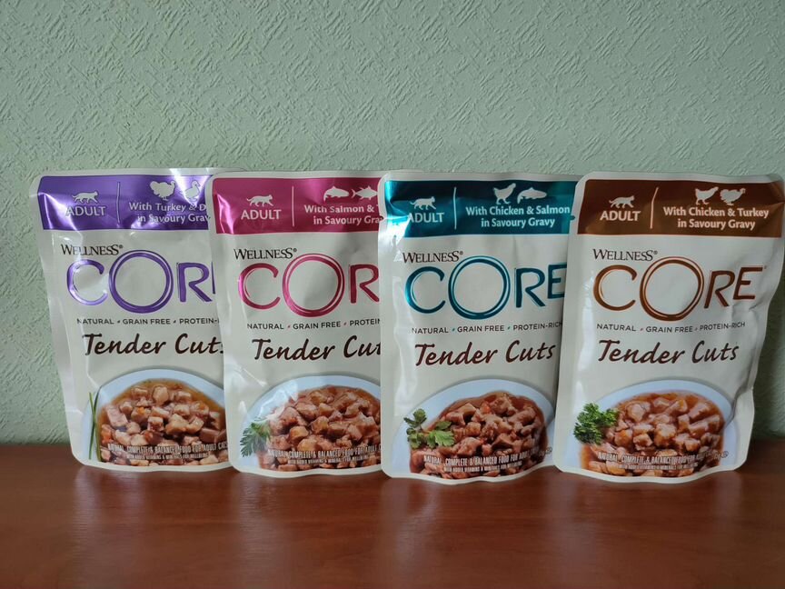 Влажный корм для кошек Core