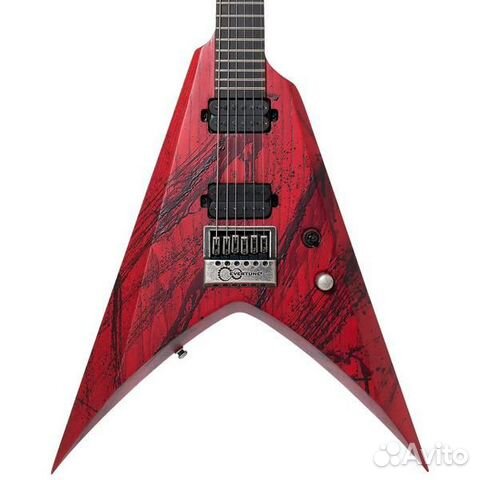 Solar Guitars V1.6 Canibalismo Blood Red Open Pore купить в Москве ...