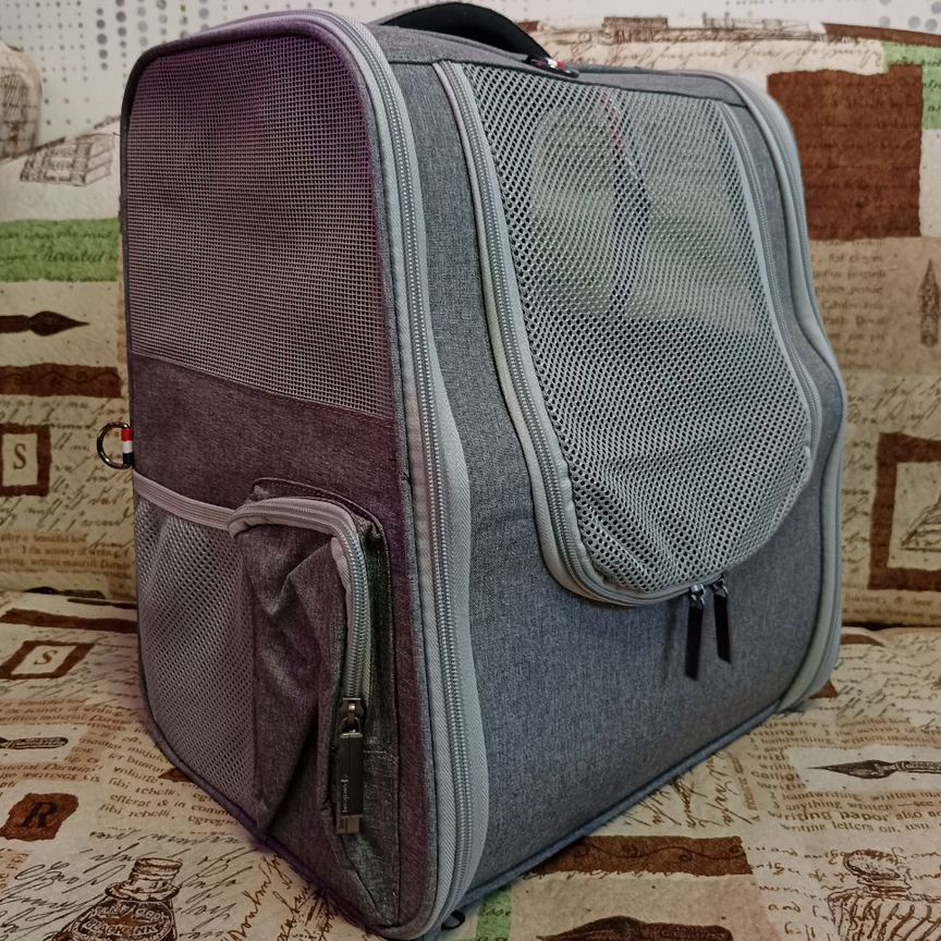 Переноска рюкзак для маленьких собак и кошек