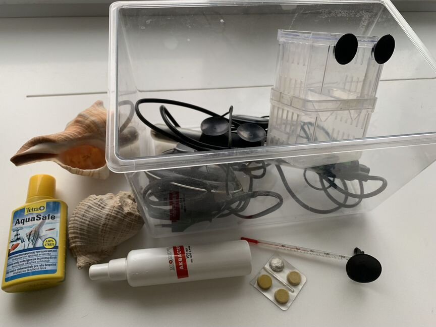 Аквариум отсадник и аксы