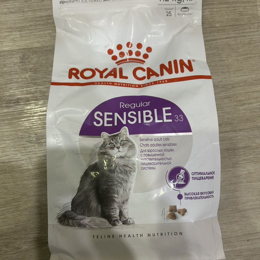 Корм для кошек royal canin sensible