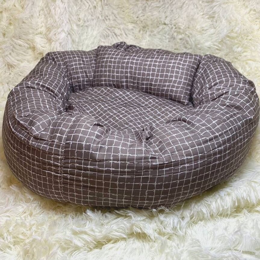 Лежанка для кошек и собак круглая 45*45*13