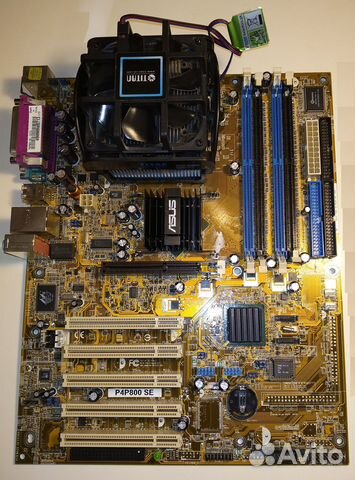 Мат.плата Asus P4P800SE Socket 478 + P4 2.6 MHz купить в Москве ...