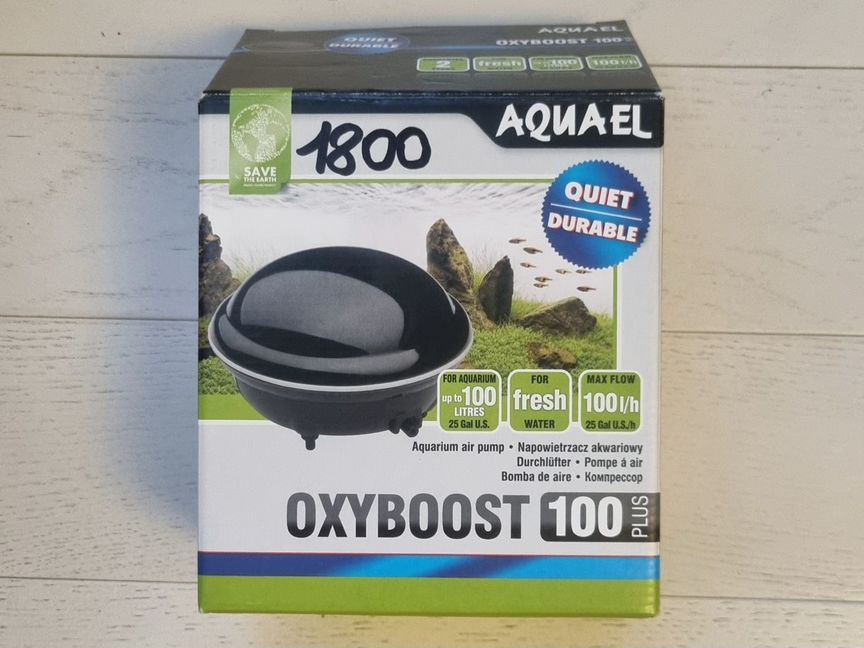 Компрессор для аквариума oxyboost ар-100 100л/ч