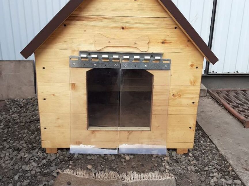 Шторка/Завеса для собачьей будки/конуры