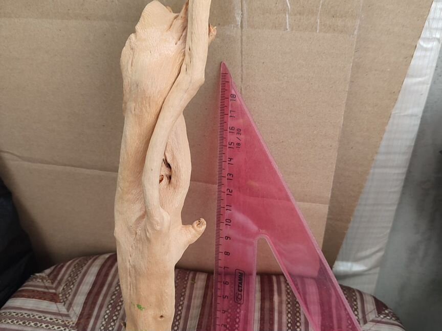 Коряга, поилка, травка в аквариум или террариум