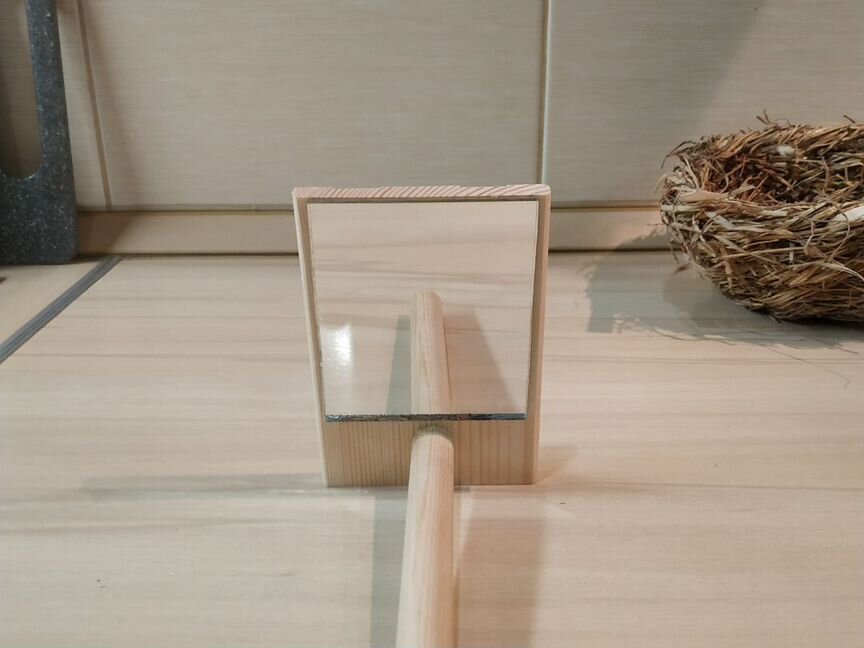 Зеркало для попугая, новое