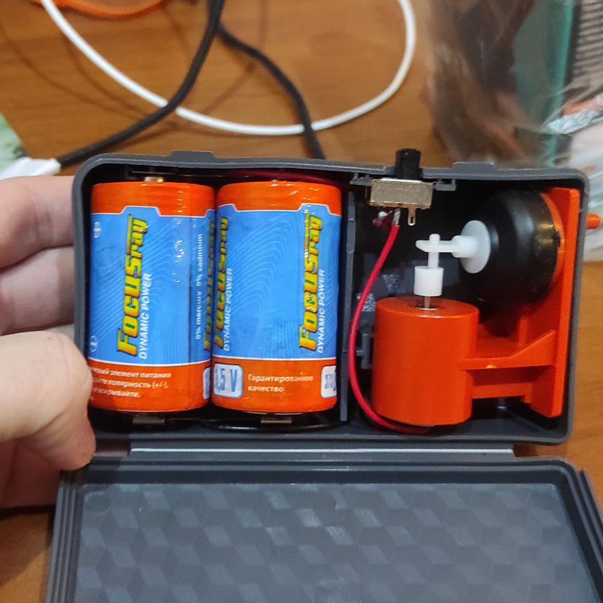 Компрессор для аквариума аккумуляторный