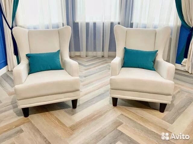 Кресло мягкое велюр каминное Мебель икеа IKEA купить в Нижнем Новгороде ...