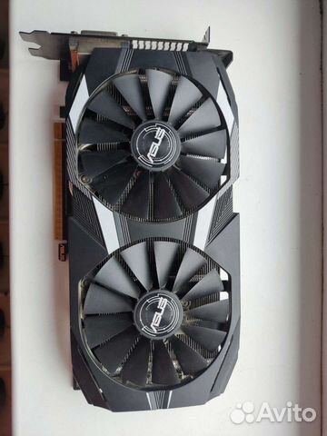 Видеокарта Asus rx 580 4gb купить в Калининграде | Электроника | Авито