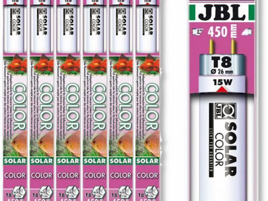 JBL solar color T8 - Люминесцентная лампа T8 для я