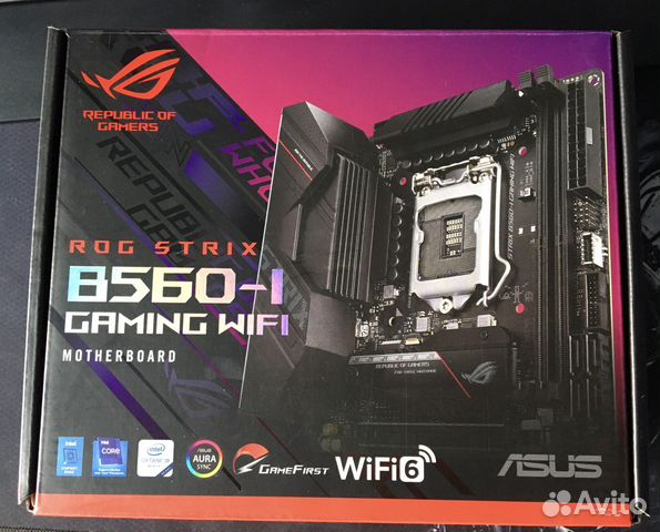 Asus b560-i gaming wifi mini-itx LGA1200 купить в Москве | Электроника ...
