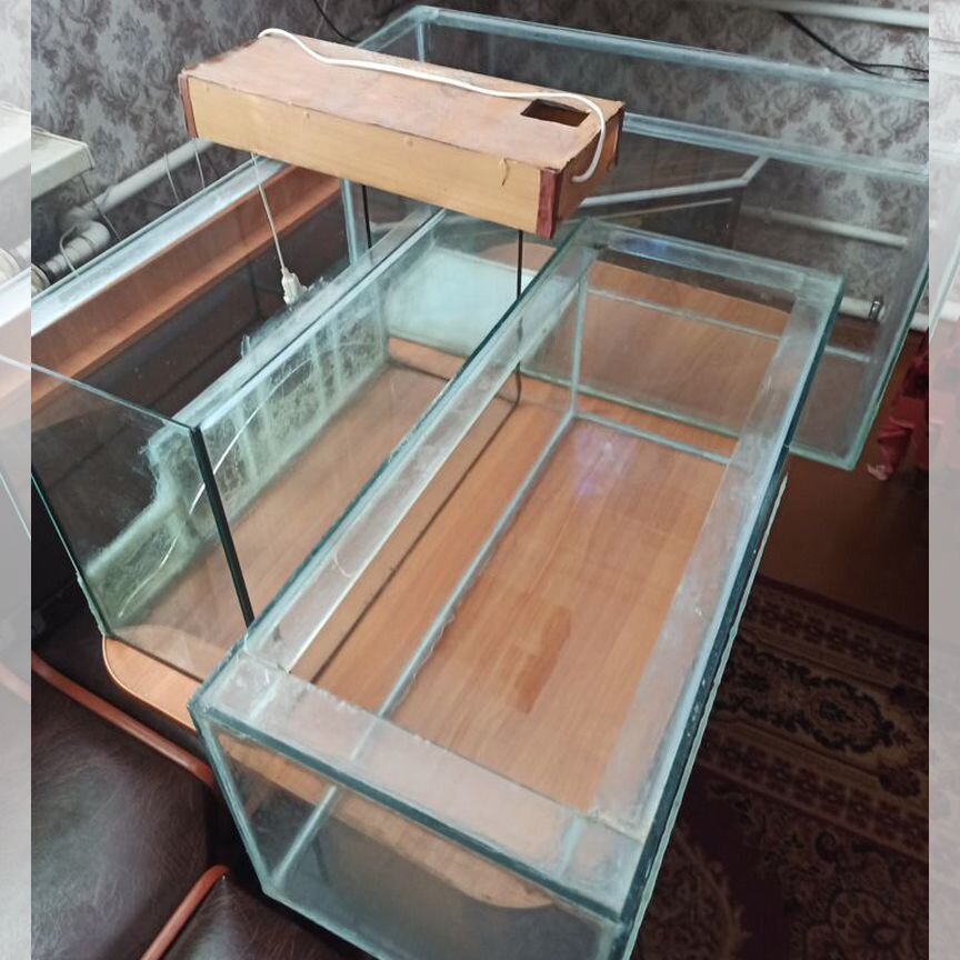 Аквариумы для рыбок (террариум ) от 20 до 120 л