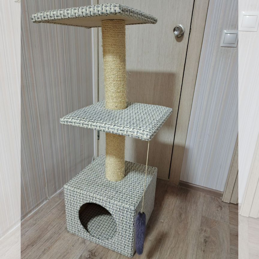 Когтеточка, домик для кошки