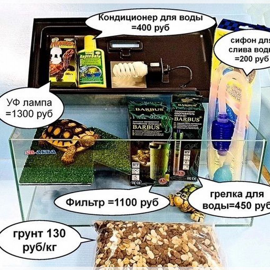 Аквариум для черепахи