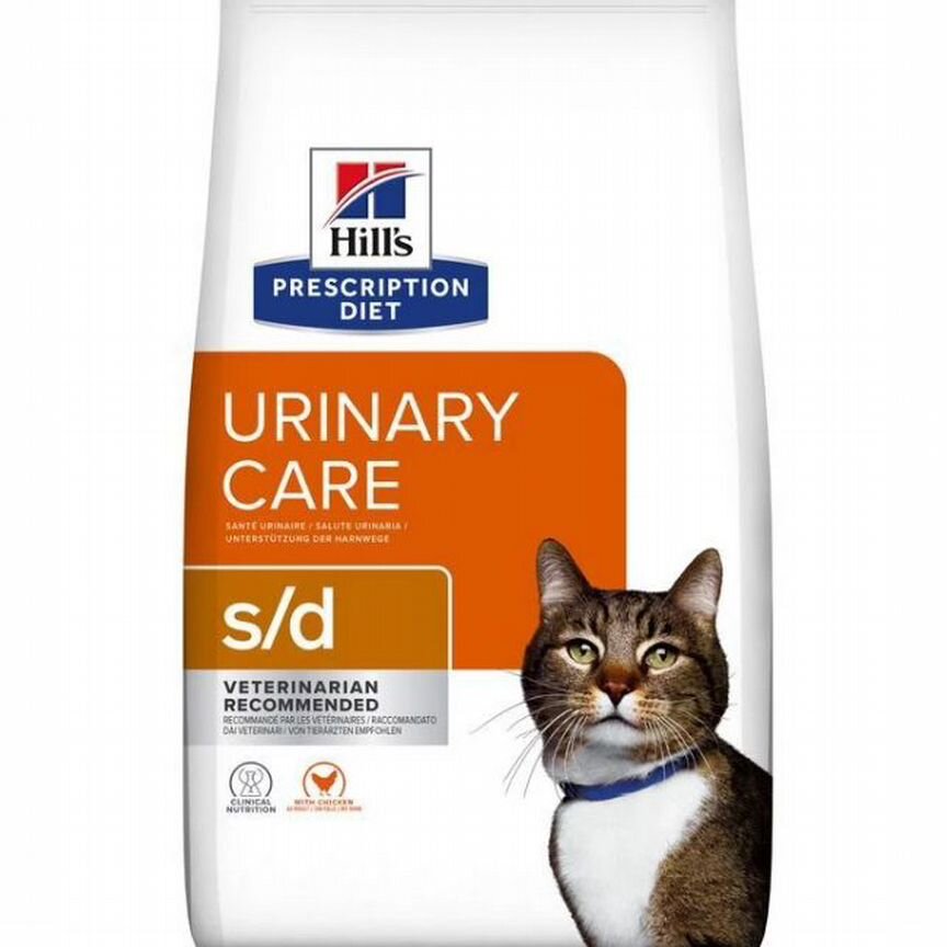 Hills PD S/D Urinary Care - Курица - 3кг