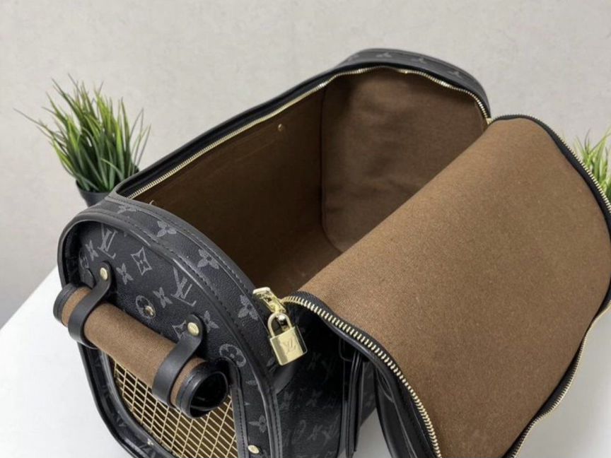 Сумка переноска кожаная Louis Vuitton