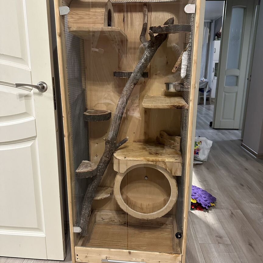 Клетка для шиншиллы б/у