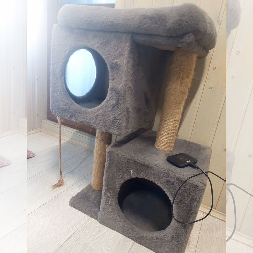 Когтеточка домик для кошки