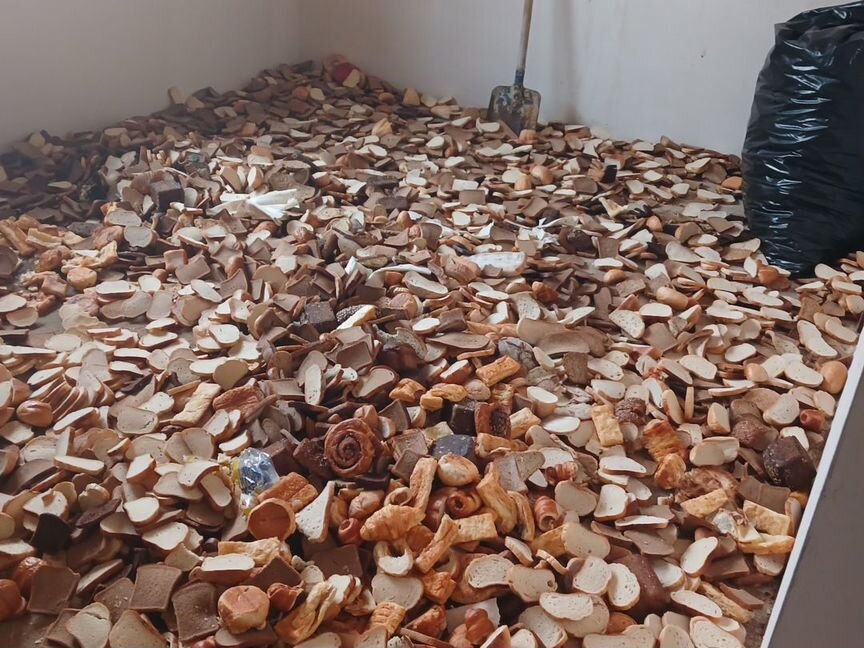 Сухарики корм