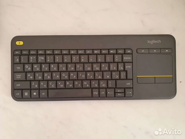 Клавиатура беспроводная Logitech с тачпадом купить в Москве ...
