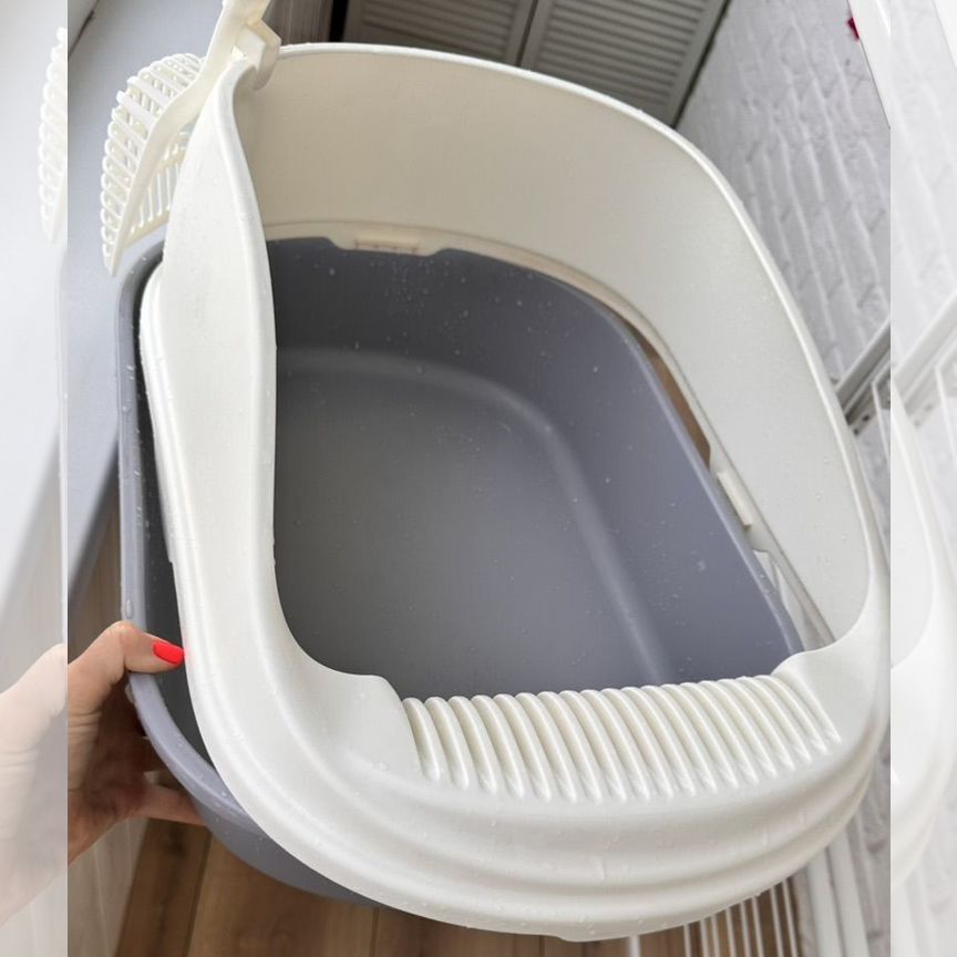 Лоток для кошек Xiaomi Semi-open Cat Litter