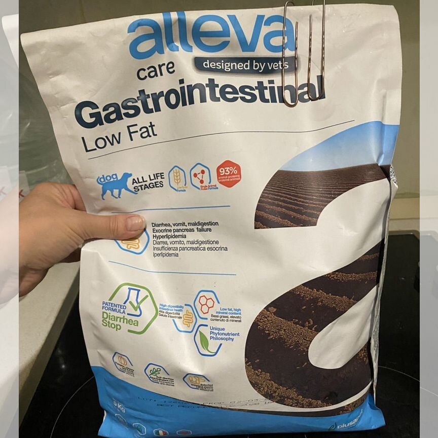 Корм для собак alleva gastrointestinal