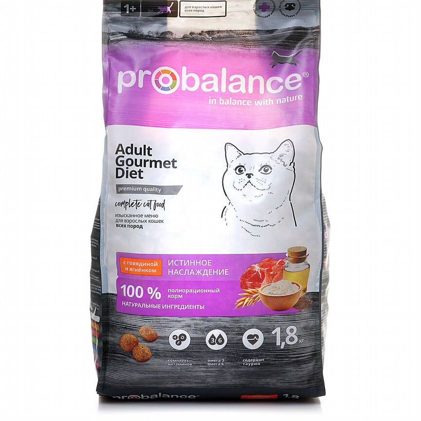 Probalance Gourmet для кошек
