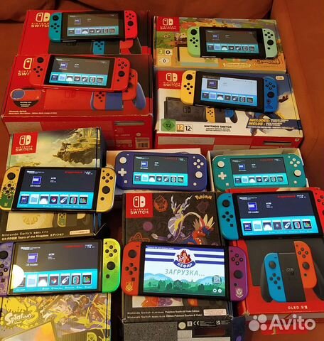 Nintendo Switch прошитая купить в Томске | Электроника | Авито
