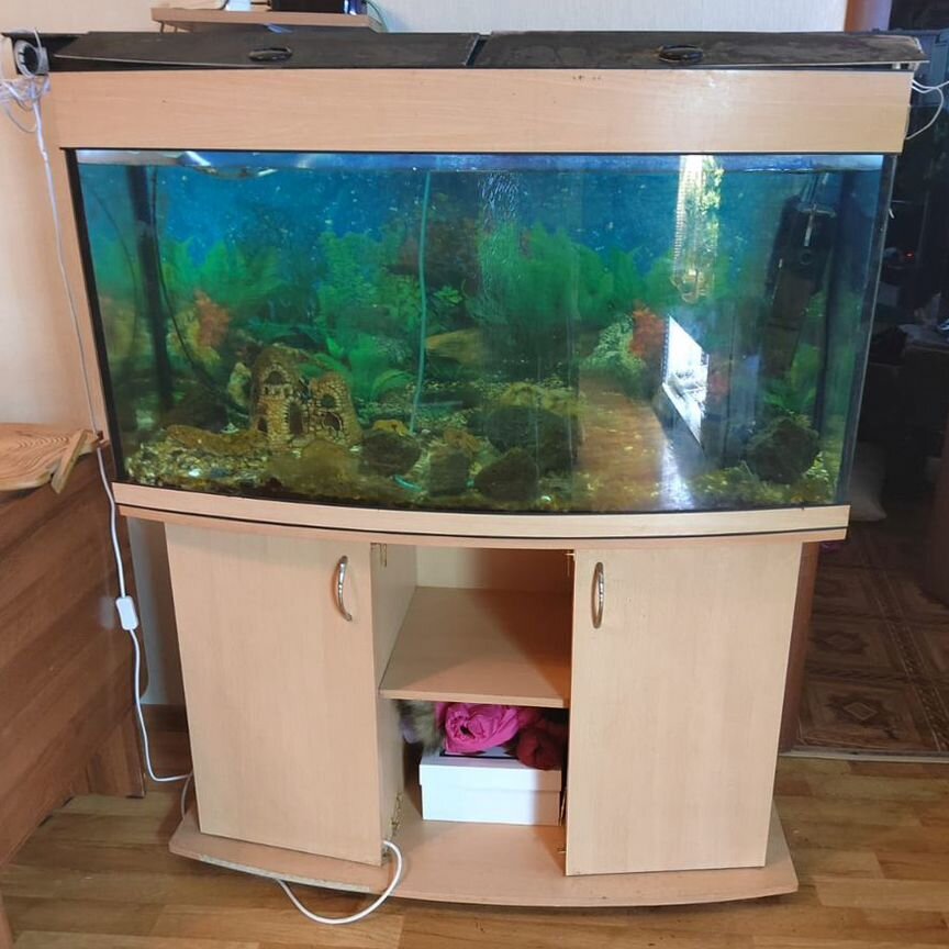 Аквариум с тумбой 350 литров