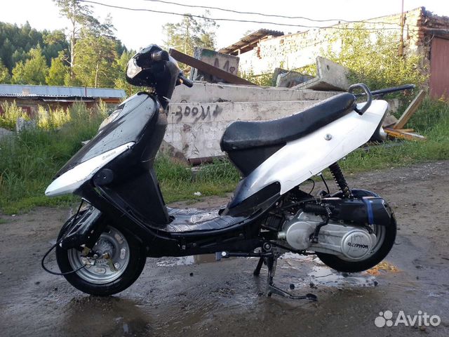 Мопед gryphon 50 кубиков, сел поехал, без доков купить в Саянске ...