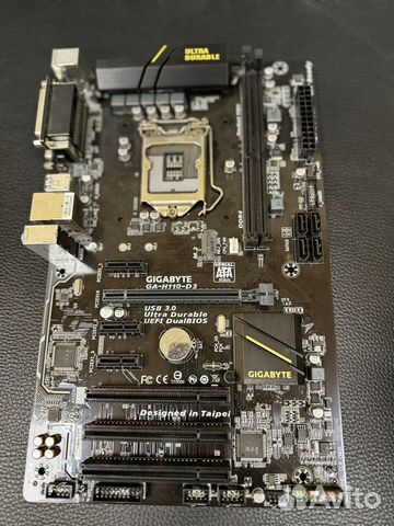 Материнская плата gigabyte GA-H110-D3 купить в Москве | Электроника | Авито