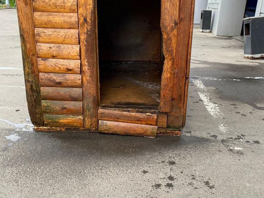 Собачья будка утепленная 100х170х140