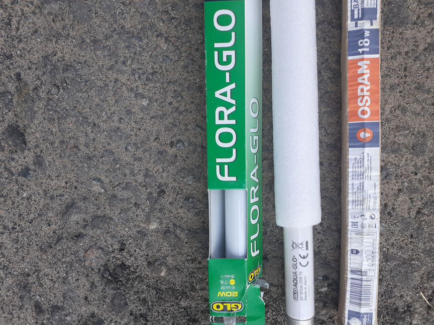 Лампы для аквариума 5штук