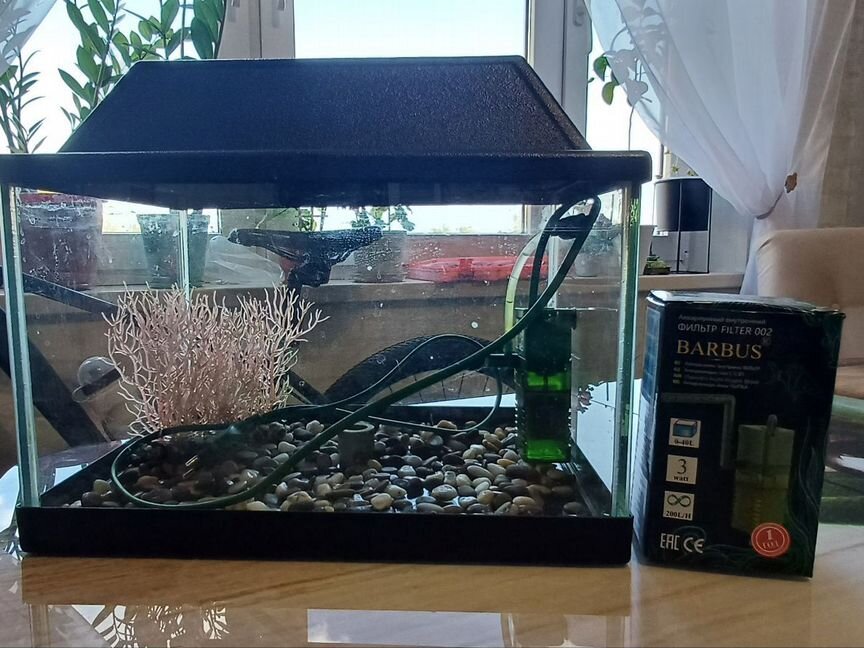 Аквариум 20 литров. Комплект
