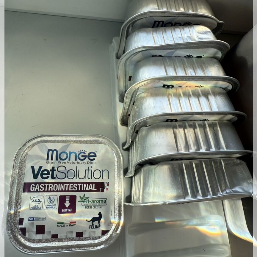 Корм для кошек monge gastrointestinal паштет