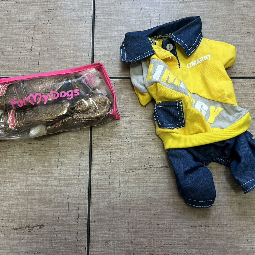 Новые сапожки ForMyDogs 3 для собаки