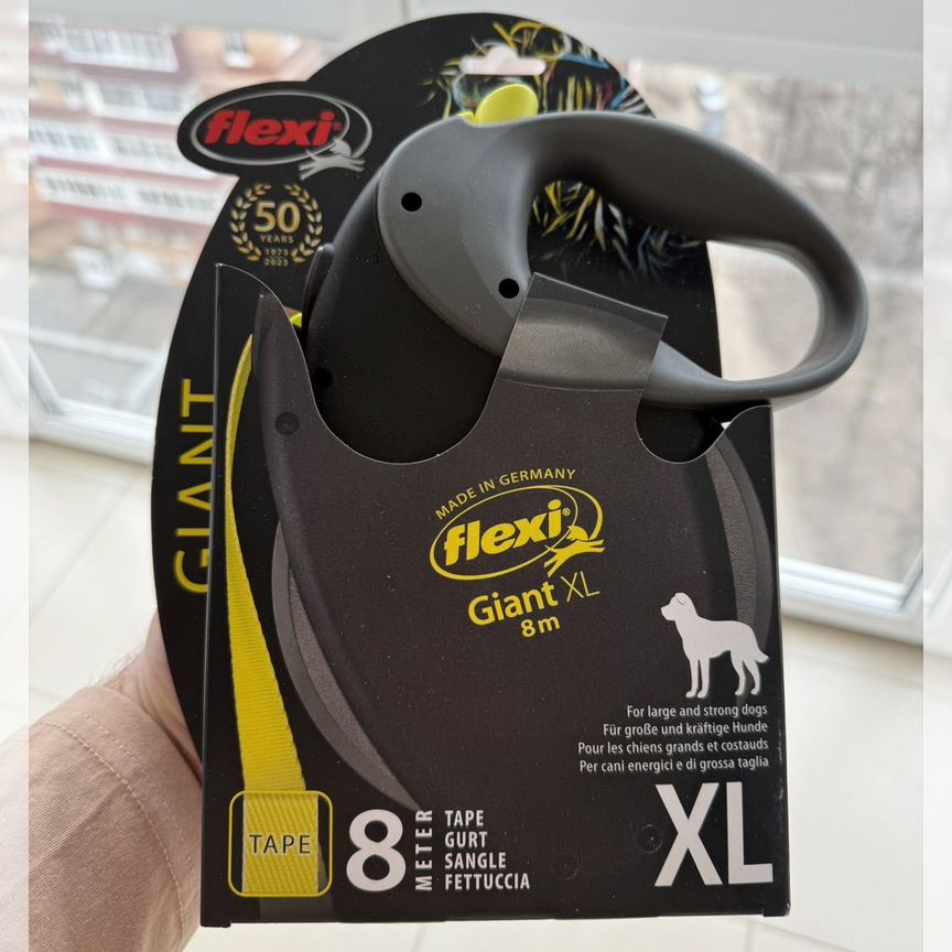 Рулетка для собак flexi giant XL 8м